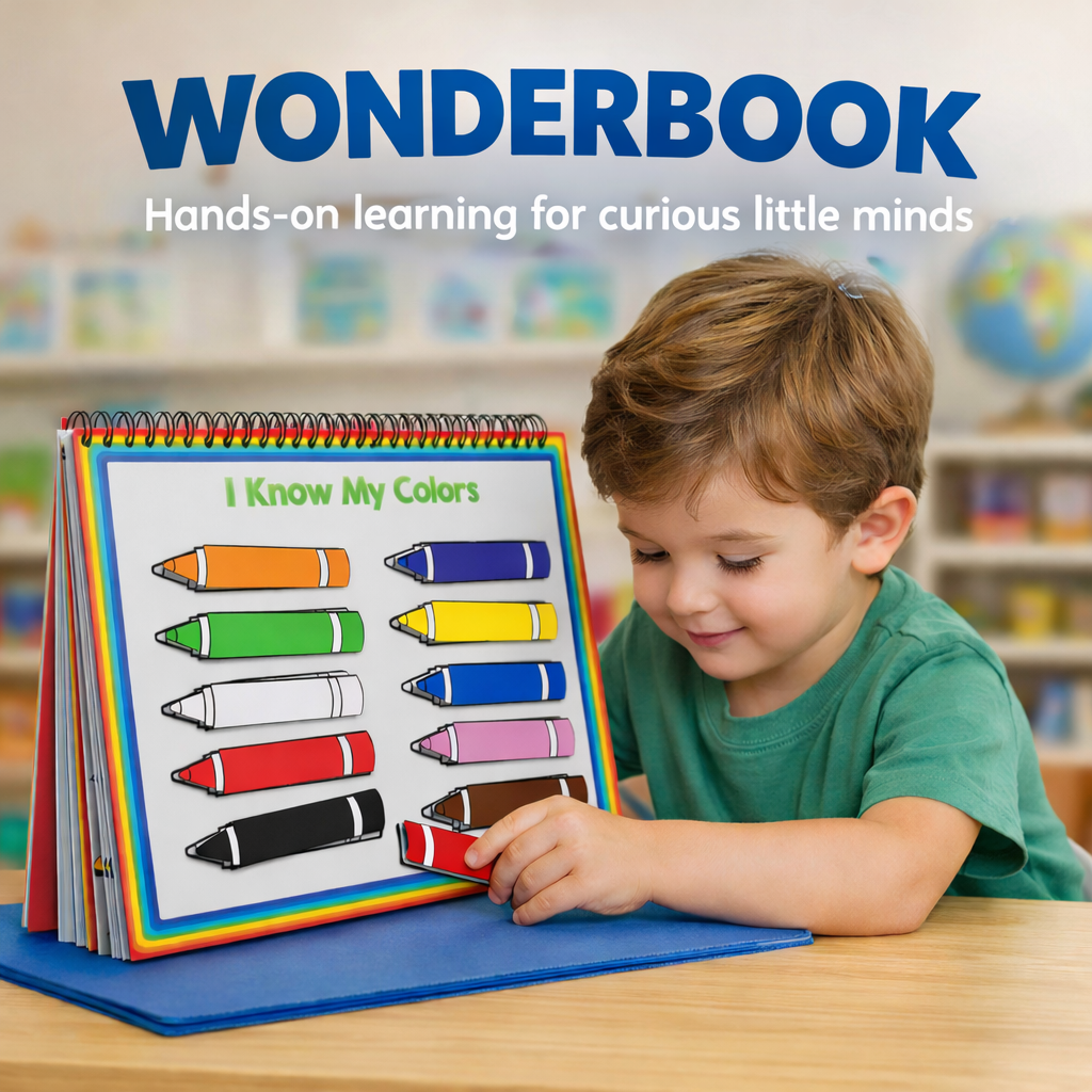 Wonderbook - Preschool Learning Book – MiniLabbies
